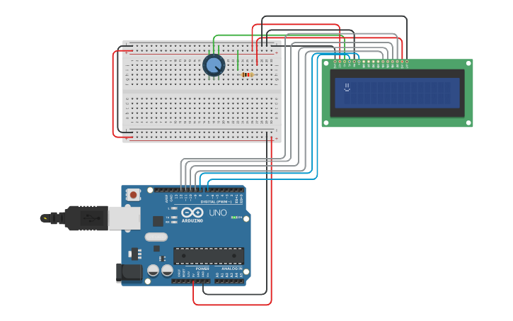 Circuit design Carita Feliz - Tinkercad