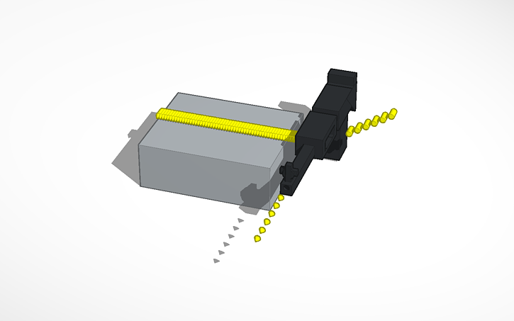 3D design Machine gun | Tinkercad