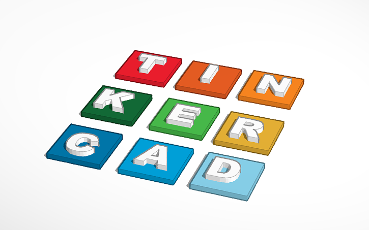 3D design Tinkercad Logo - Tinkercad