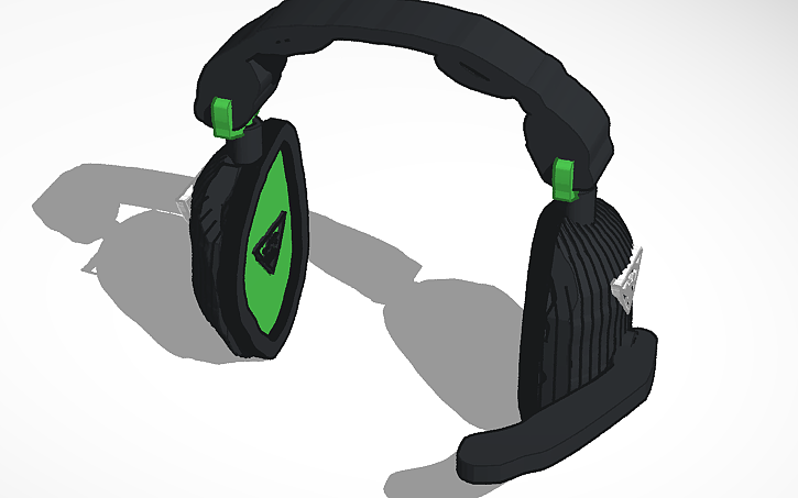 3D design Scribble Turtle Beach Recon Headset | Tinkercad