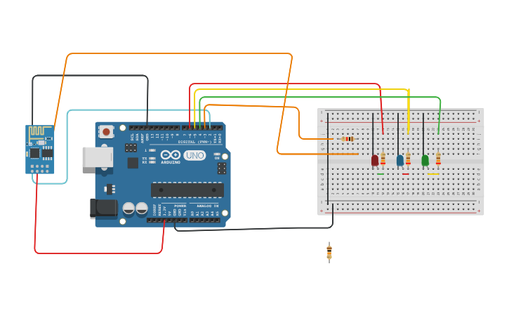 Circuit design bluetooth - Tinkercad