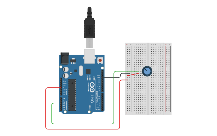 Circuit design задача 4 - Tinkercad