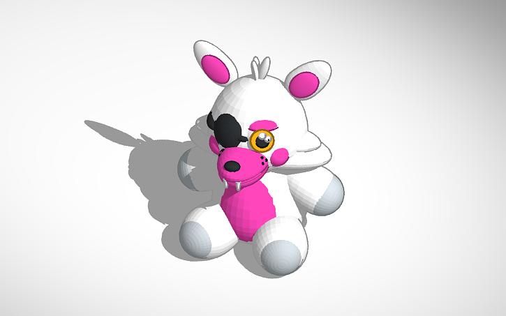 3D design Mangle Plush - Tinkercad