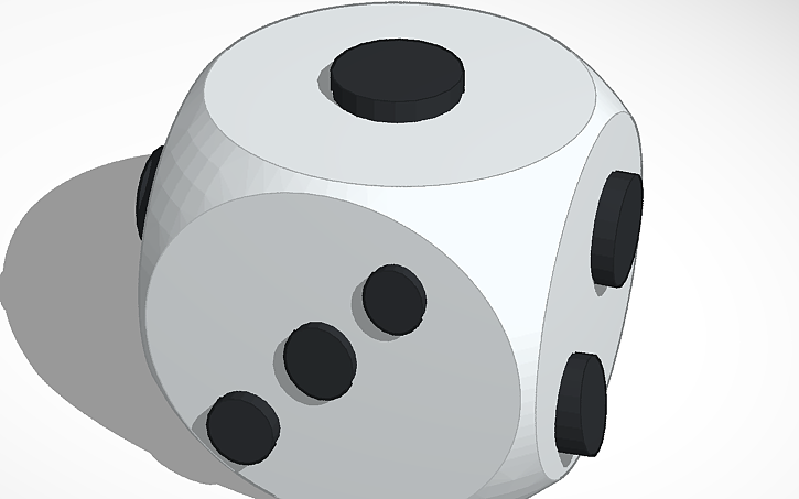 3D design noppa - Tinkercad