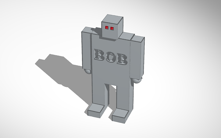3D design BOB Robot | Tinkercad