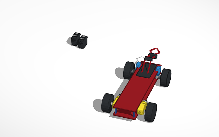 3D design chassis 3D render | Tinkercad