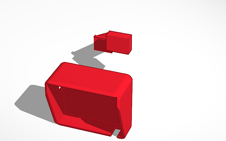 3D design Holley 3.5mm screen holder - Tinkercad