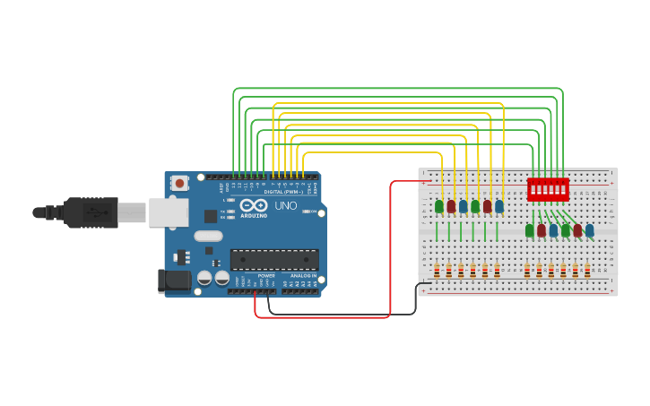 Circuit Design Arduino Game Tinkercad