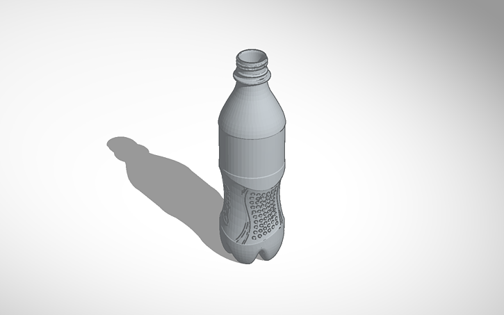 3d Design Coco Cola Tinkercad