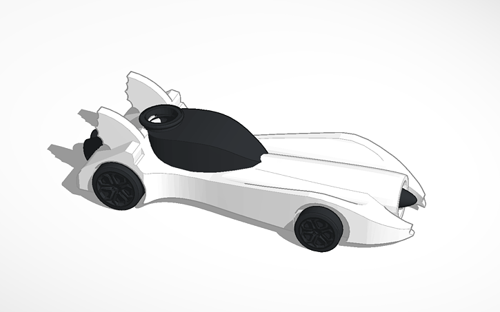 3D design BalloonDriven Batmobile by IC3D | Tinkercad
