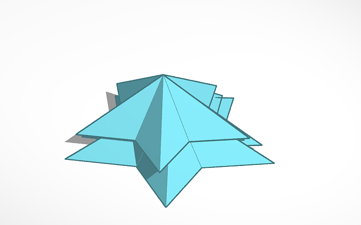 3D design star - Tinkercad