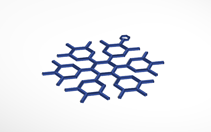 3D design Snowflake Ornament - Tinkercad