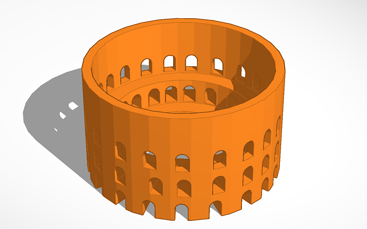 3D design Colosseum | Tinkercad