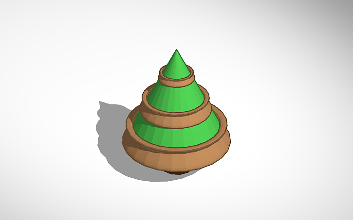 3D design Christmas Tree - Tinkercad