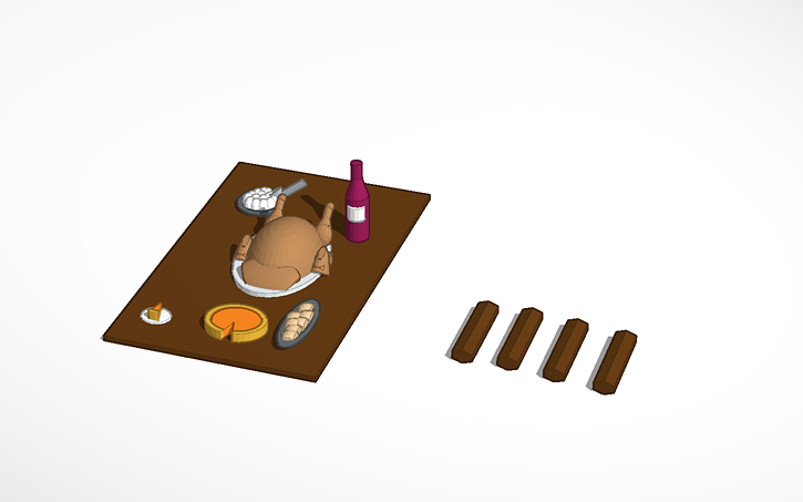 3D design #thanksgiving - Tinkercad