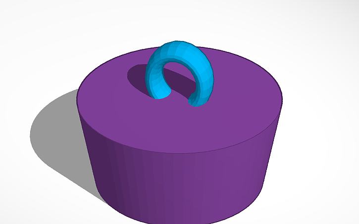 3D design Laundry Utility Sink Tub Plug | Tinkercad