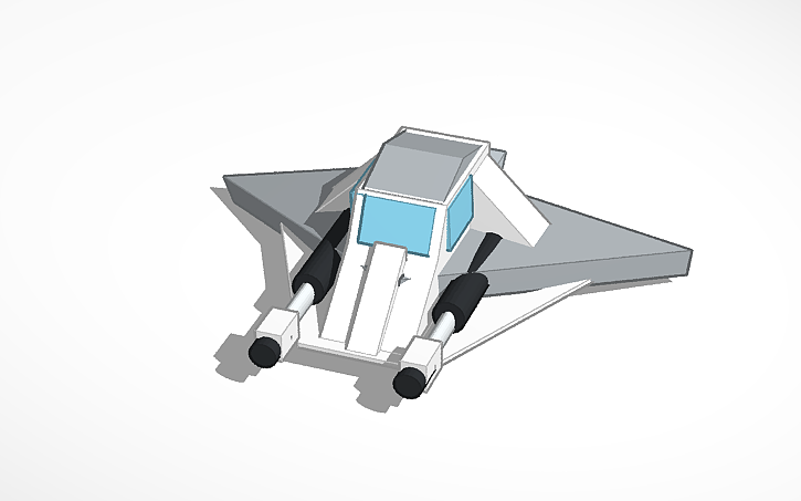 3D design kover samolet by 20 min | Tinkercad