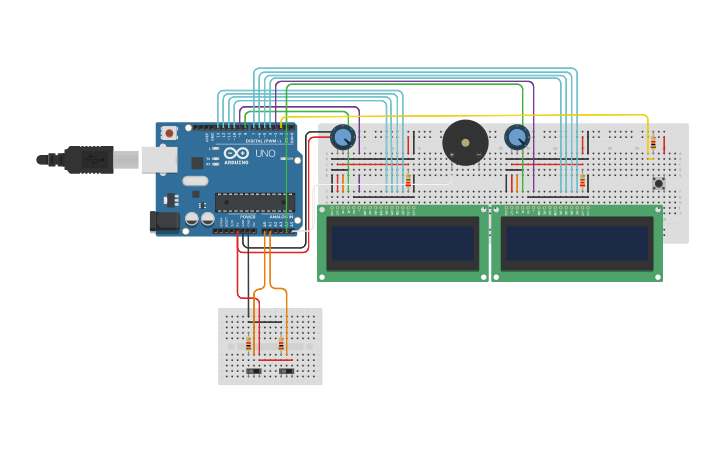 Circuit Design Energy Monitoring System Original Tinkercad