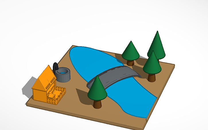 3D design Garden - Tinkercad