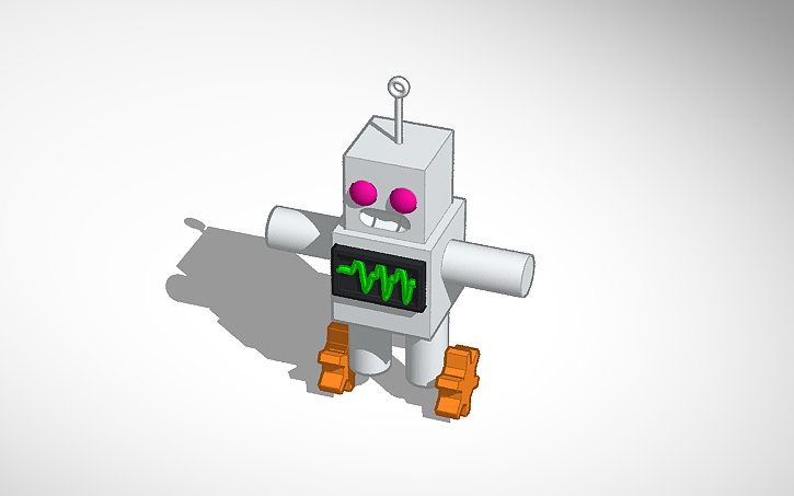 3D design Robot - Tinkercad