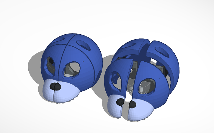 3d Design 1983 Bonnie Head Wip Tinkercad