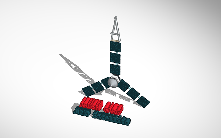 3D design Nasa JUNO : Jupiter ultra nasa orbiter - Tinkercad