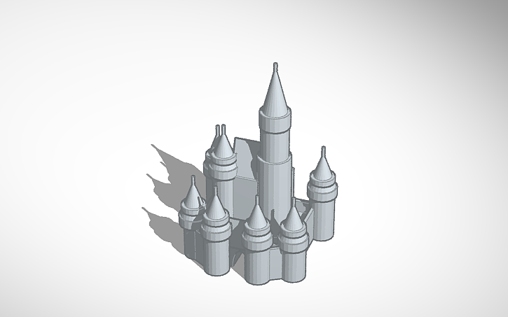 3D design Disney Castle | Tinkercad