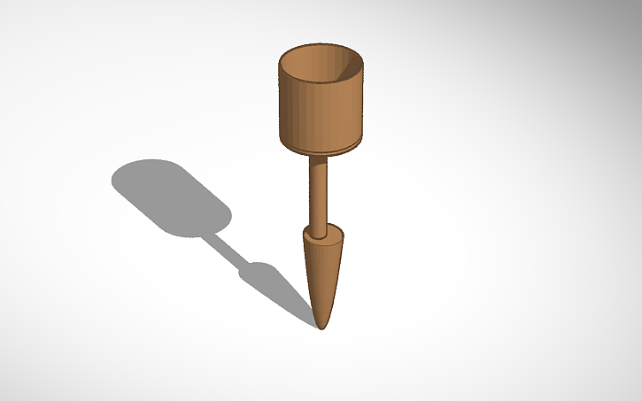 3D design Prosthetic Leg - Tinkercad