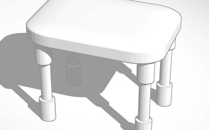 3D design table - Tinkercad