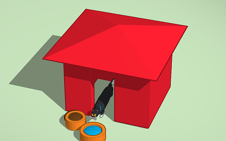 3D design Cat house design!!! - Tinkercad