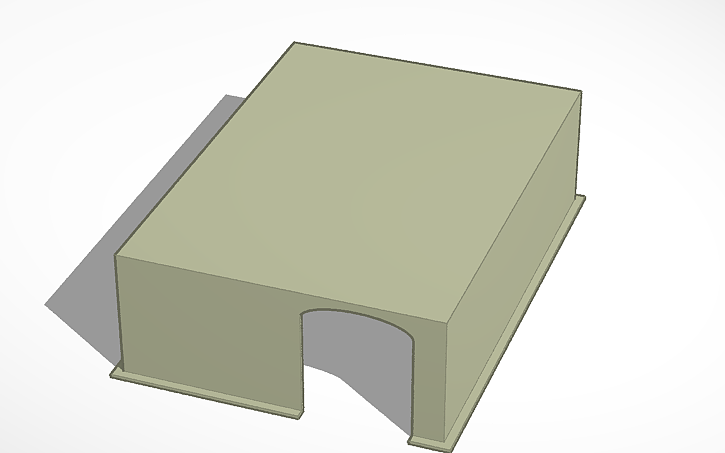 3D design snake hut - Tinkercad