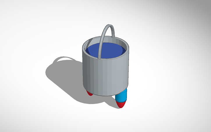 3D design Hover Craft Bucket - Tinkercad