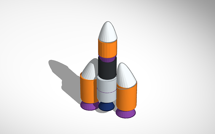 3D design GSLV | Tinkercad