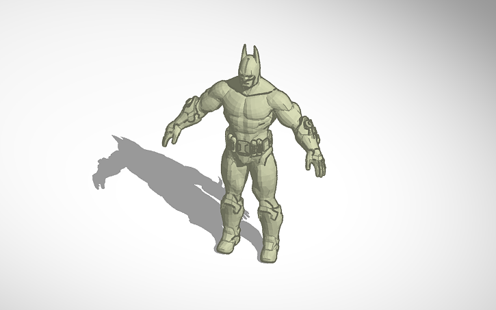 3D design batman - Tinkercad