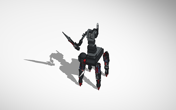 3D design ultrakill earth mover 1000 thrr WIP - Tinkercad