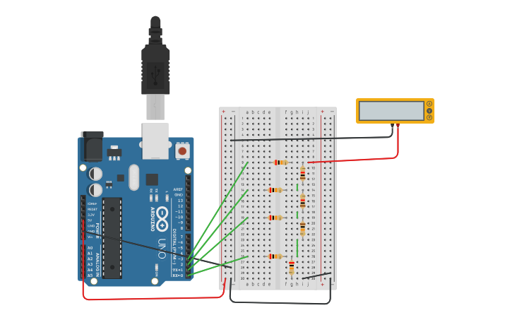 Circuit design Lin_Gordon_4.1 - Tinkercad