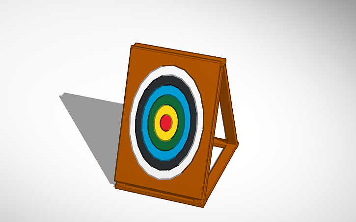 3D design Target - Tinkercad
