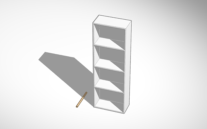 3D design closet cubbies - Tinkercad