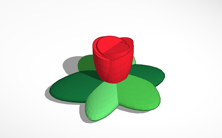 3D design The rose 208039 - Tinkercad