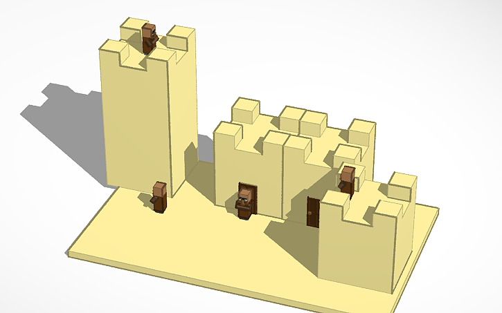 3D design Desert Village | Tinkercad