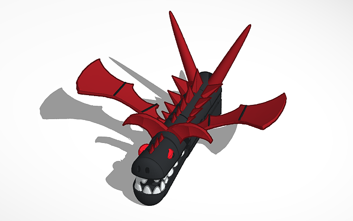 3D design Dragon Attempt .-. | Tinkercad