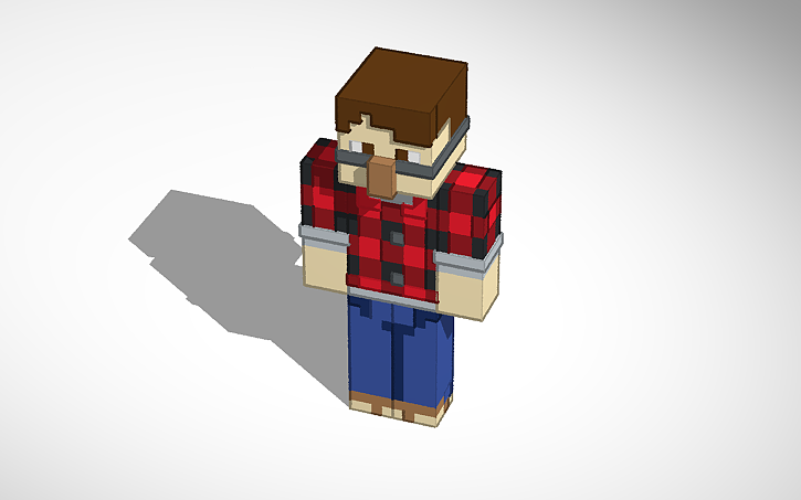 3D design NEW! my minecraft skin/thevillager2258 | Tinkercad