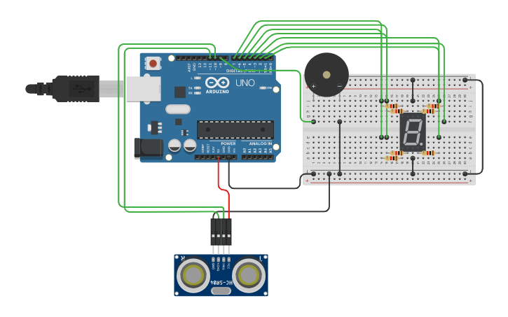 Circuit design DigiElecs 2 Lab 7-8 Act 2 - Tinkercad