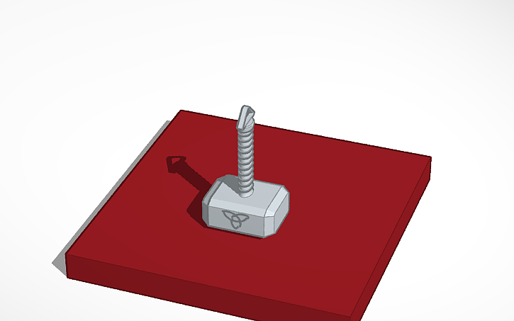 3D design Thors Hammer By Derek Jagger | Tinkercad