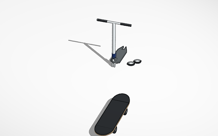 3D design Skate - Tinkercad