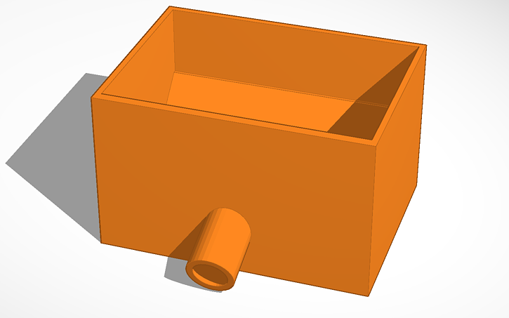 3D design Rain Barrel Diverter - Tinkercad