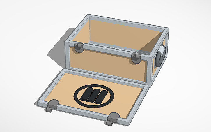 3D design Copy of TF2 Ammo Box But For Nerf - Tinkercad