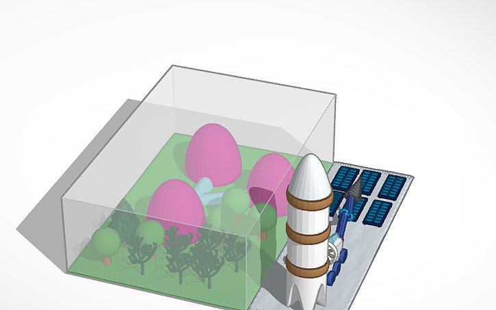 3D design Moon Camp | Tinkercad