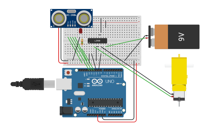 Circuit design LAB 6 - Tinkercad