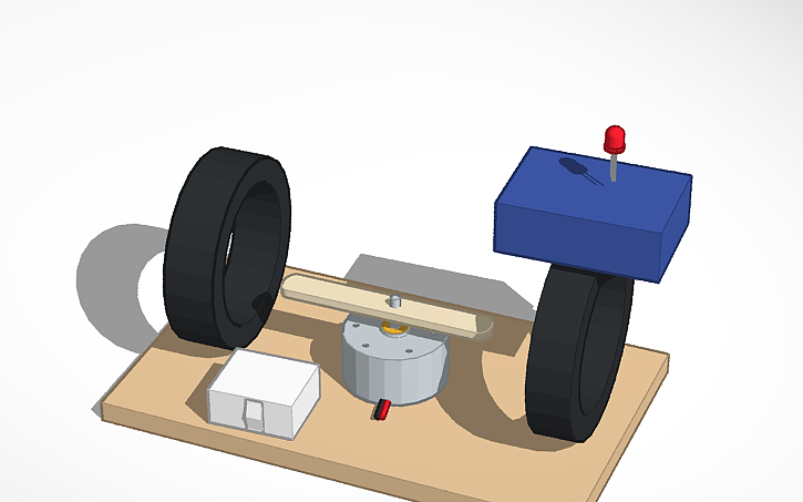 3D design DIY GENERATOR - Tinkercad